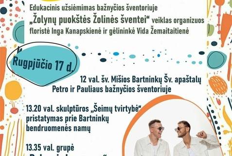 Žolinės šventė Bartninkuose!